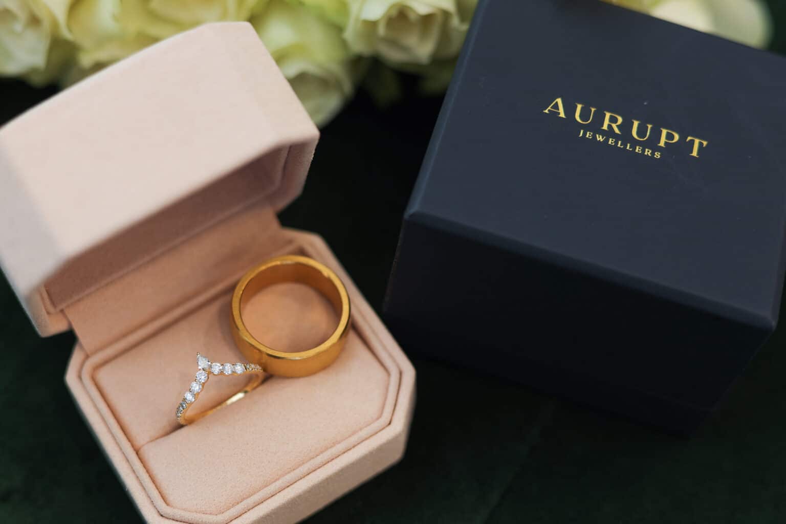 Crown Wedding Ring - Aurupt Jewellers