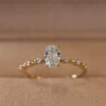 0.68ct Oval Celestial Engagement Ring - Aurupt Jewellers